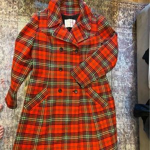 Pendleton | Jackets & Coats | 95s Pendleton Bright Red Tartan Plaid ...